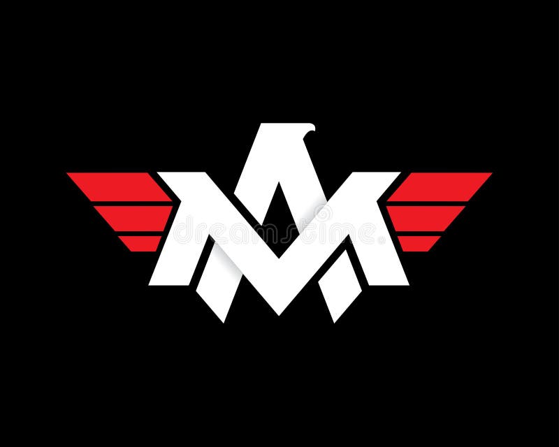 Am vector logo stock vector. Illustration of 1001, head - 249634630