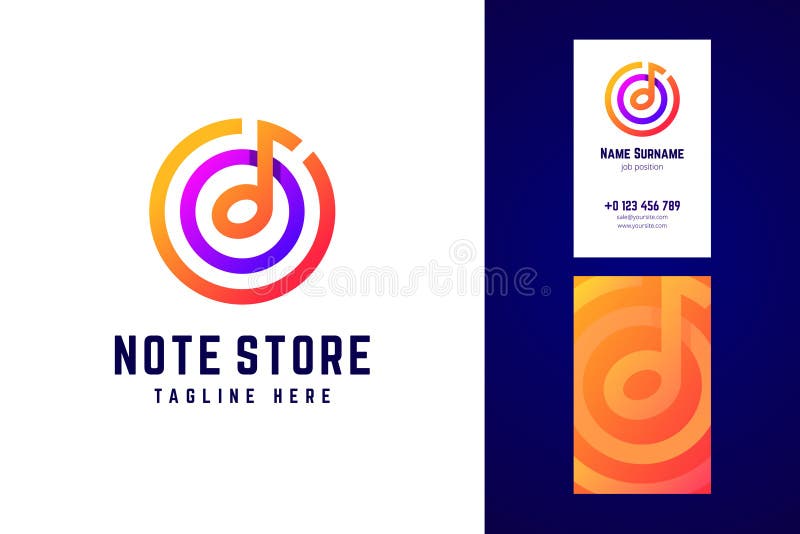 Music note logo vector stock vector. Illustration of disco - 132212065