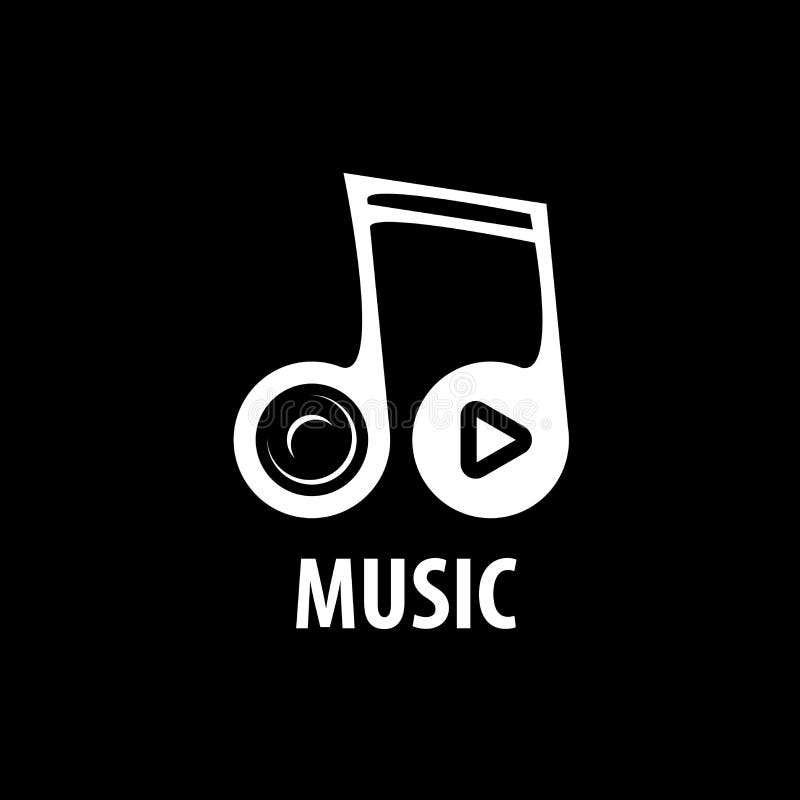 Vector logo music stock vector. Illustration of modern - 126241583