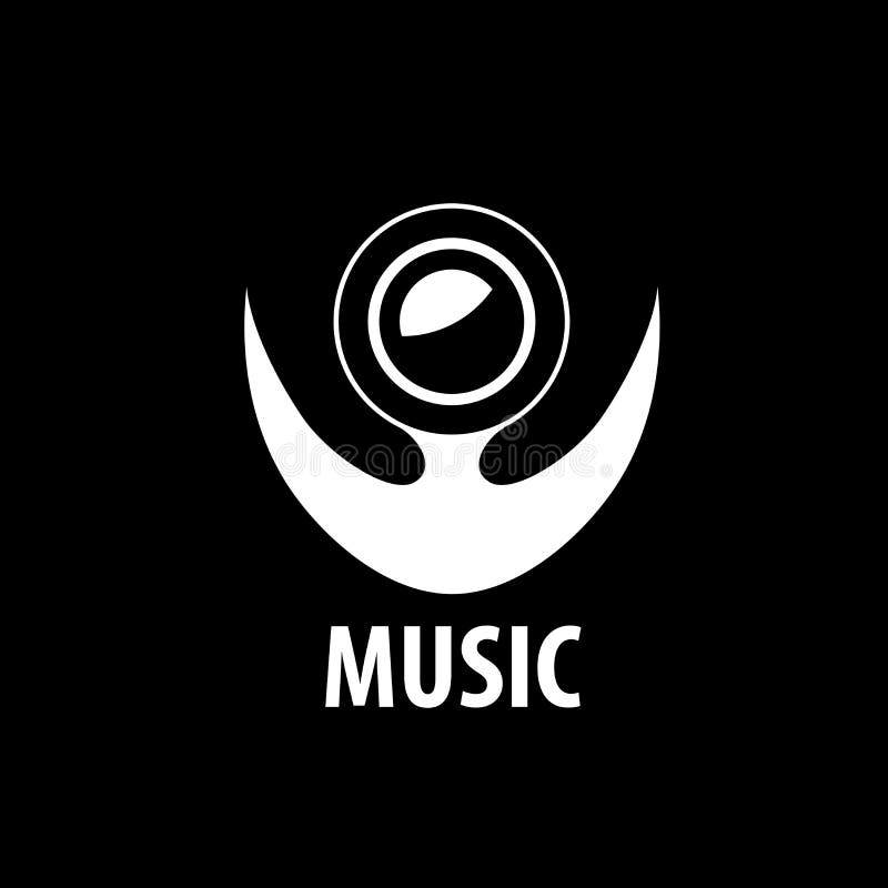 Vector logo music stock vector. Illustration of modern - 126241585