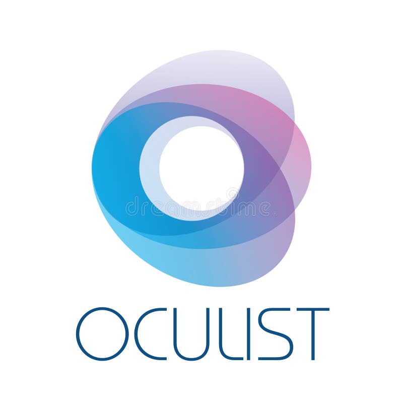 Vector Logo Optometrist, Optics and Vision Check Stock Illustration ...