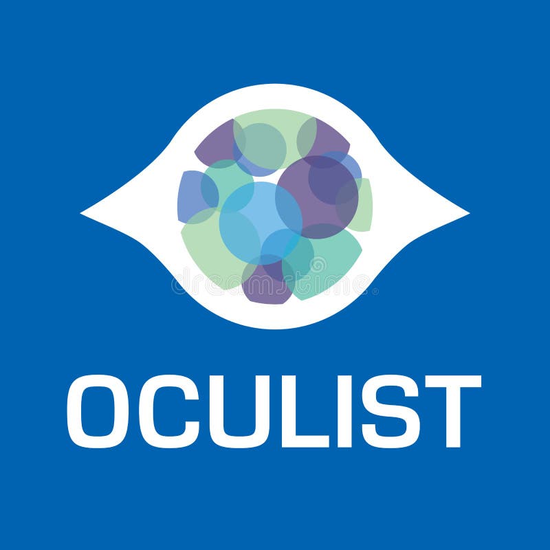 Vector Logo Optometrist, Optics and Vision Check Stock Illustration ...