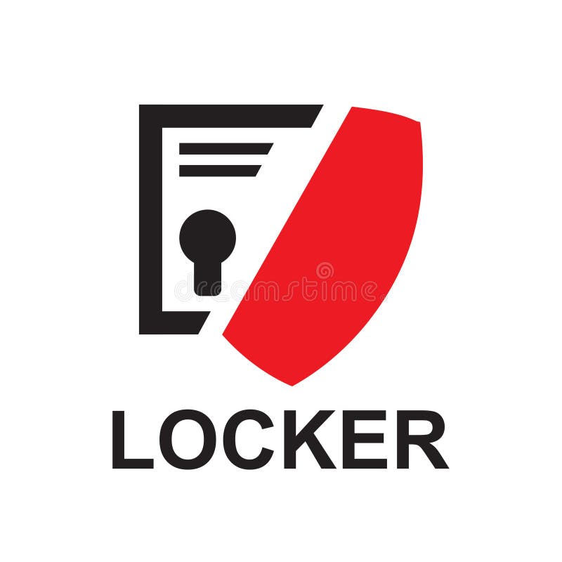 Vector Logo of the Parcel Storage Locker Stock Vector - Illustration of ...