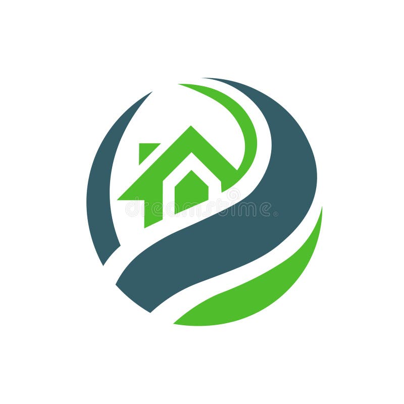 Logo Represents Construction, Cleaning, and Environmental Themes with a ...