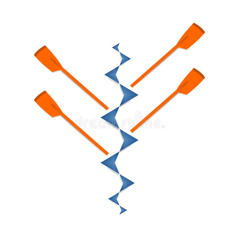 Vector Logo for Rowing Club Vector Image Stock Illustration ...