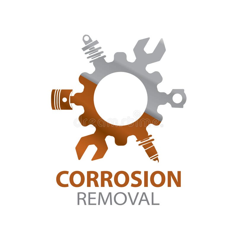 Vector Logo of Rust Removal and Treatment Stock Vector - Illustration ...