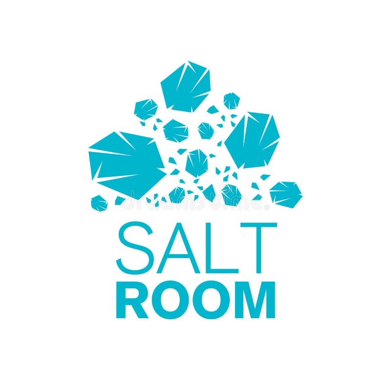 Vector Logo of the Salt Room, Recreation Room Stock Illustration ...