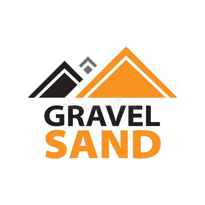 Vector Logo of Sand Mining and Trading Stock Vector - Illustration of ...