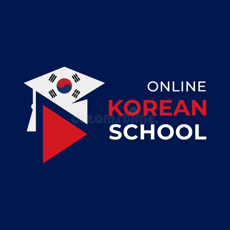 Vector Logo of the Korean Language School Stock Vector - Illustration ...