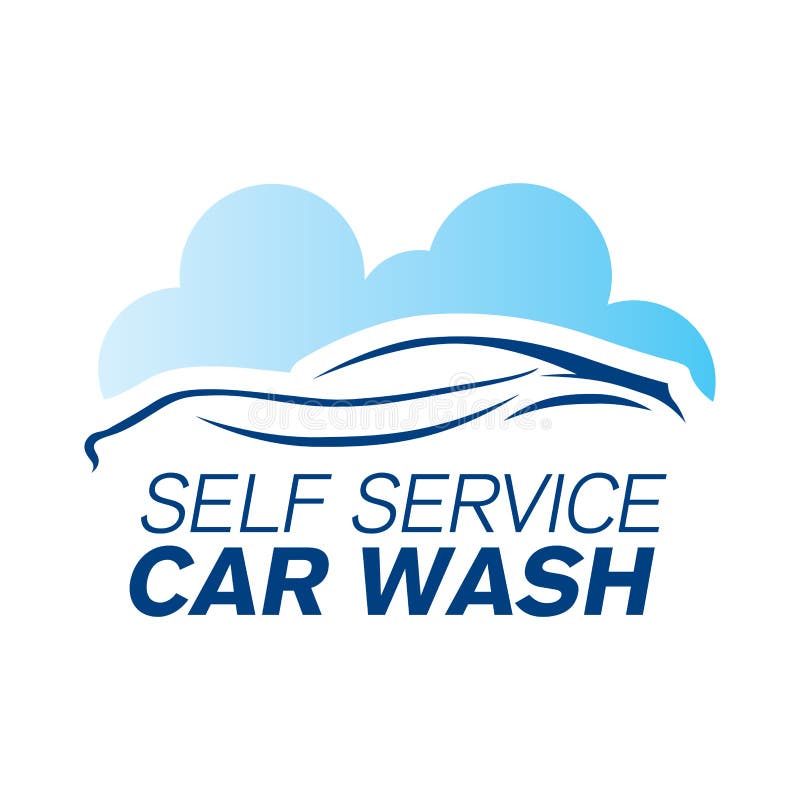 Self Service Car Wash Logo Stock Illustrations – 66 Self Service Car ...
