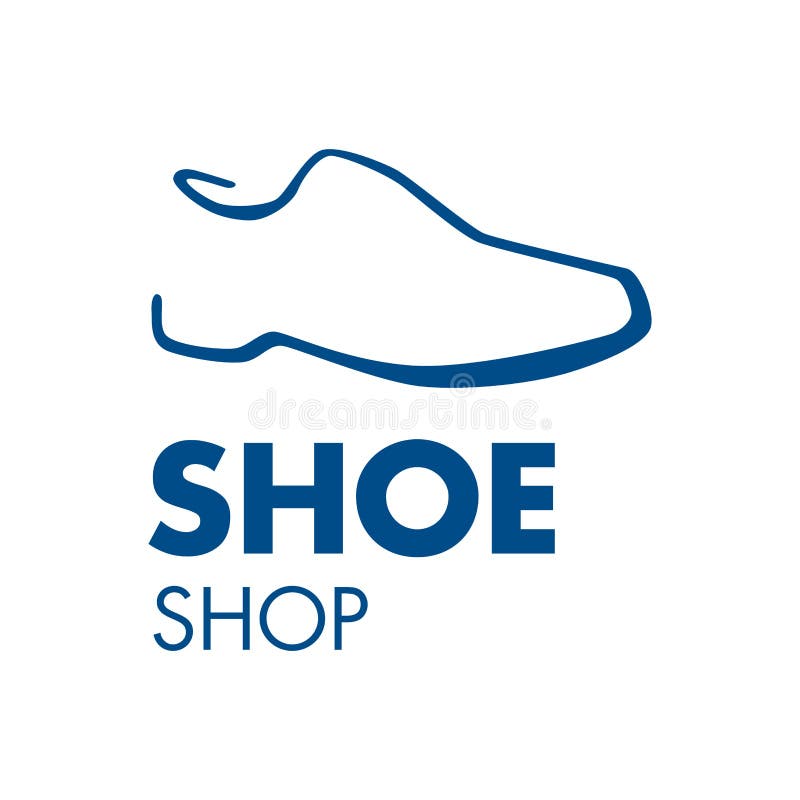 Vector Logo for Shoes and Sneakers Store Stock Illustration ...