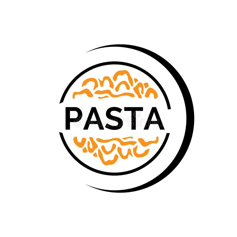Vector Logo of Spaghetti, Noodles and Pasta Stock Illustration ...