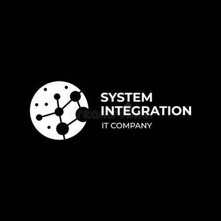 Vector Logo of a System Integration Company Stock Vector - Illustration ...