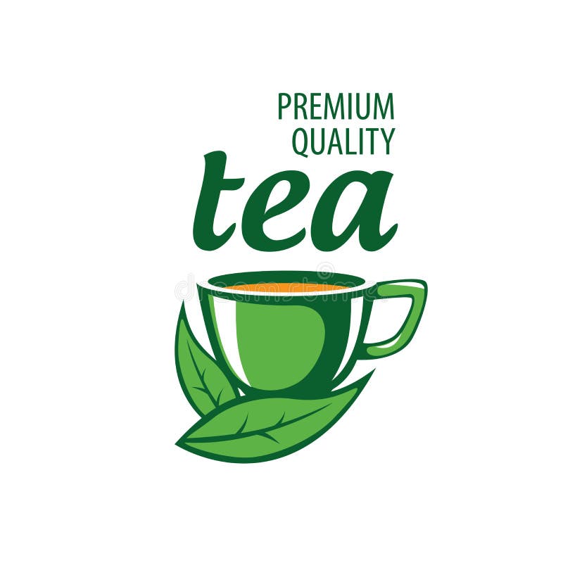Vector logo tea stock vector. Illustration of label - 126240090