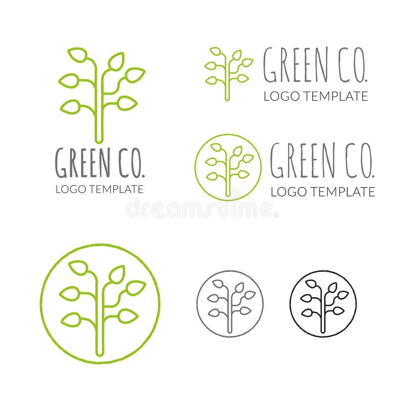 Green oil company logo stock vector. Illustration of design - 79365949
