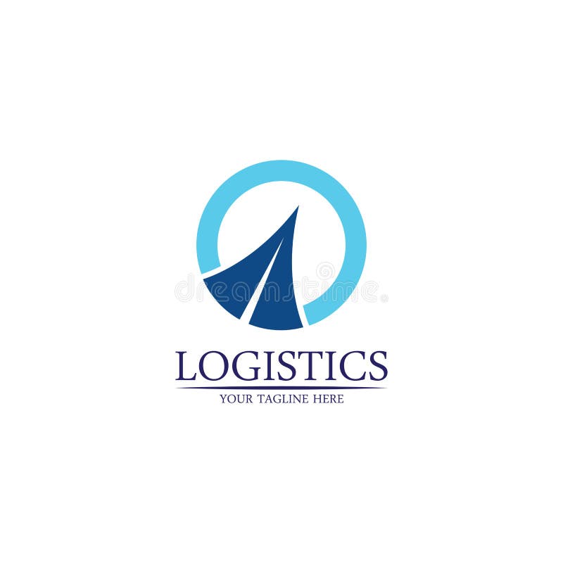 Vector Logo Template for Logistics and Delivery Company. Stock Vector ...