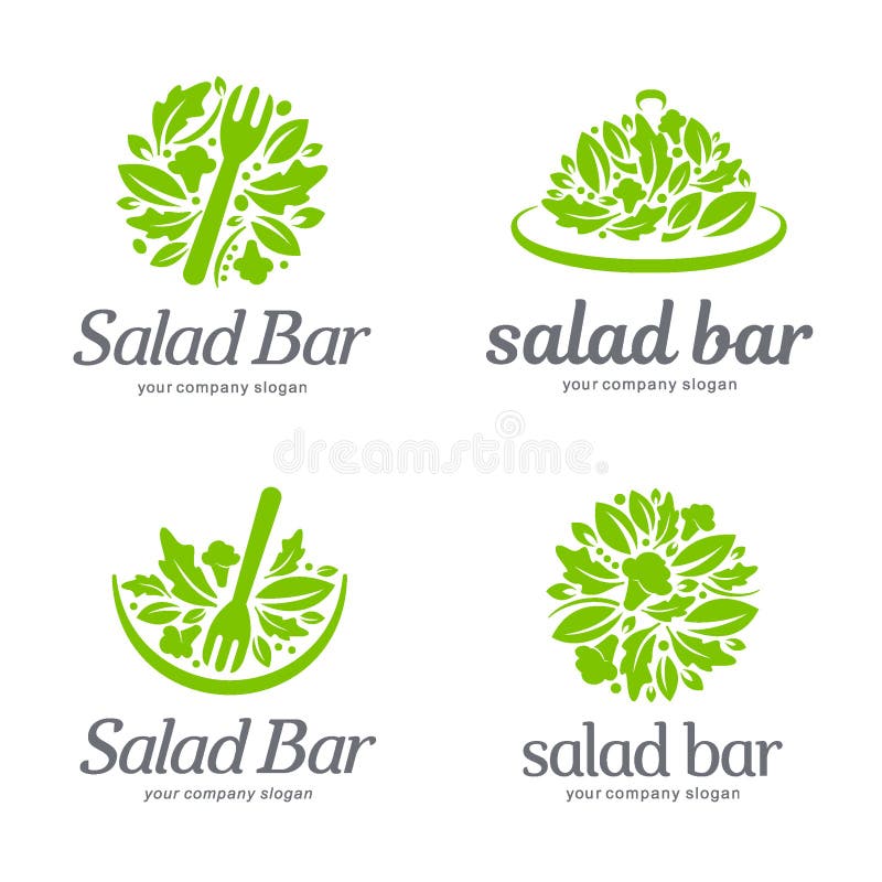 Salad Logo Free Fast Food Logo Designs DIY Fast Food Logo Maker ...
