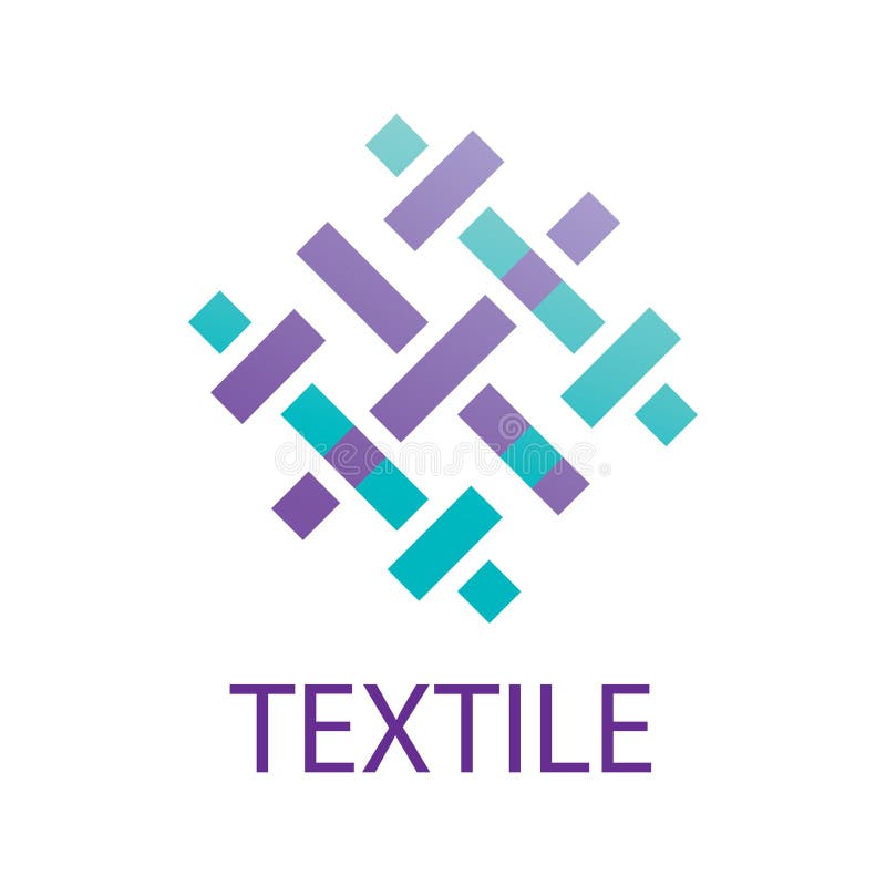 Vector Logo of Textile Fabric and Sewing Stock Illustration ...