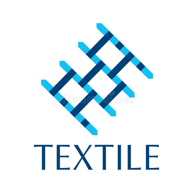Vector Logo of Textile Fabric and Sewing Stock Illustration ...