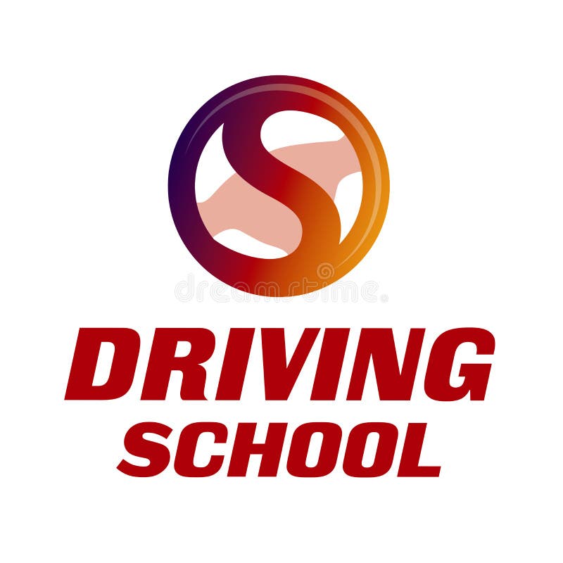 Vector Logo on the Theme of Driving School, Car Stock Vector ... Vector Logo on the Theme of Driving School, Car Stock Vector ...
