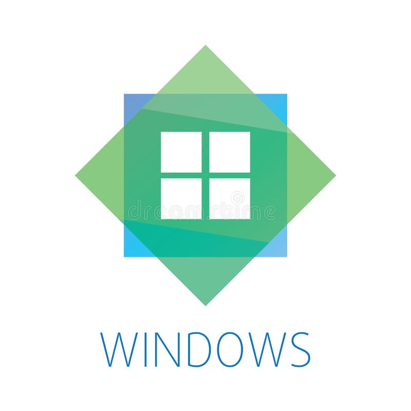 Vector Logo on the Theme of Windows, Doors Editorial Photography ...