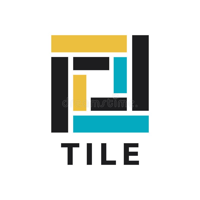 Vector Logo of Tiles, Floors and Repairs Stock Illustration ...