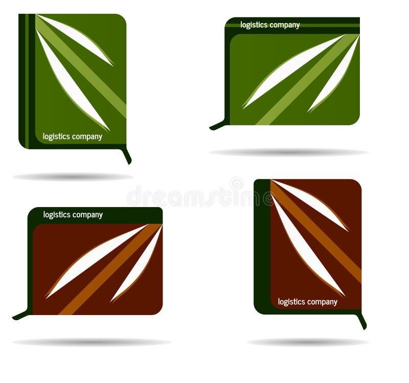 Vector Logo for Web Design Shape Label Line Ribbon Style Template Idea ...