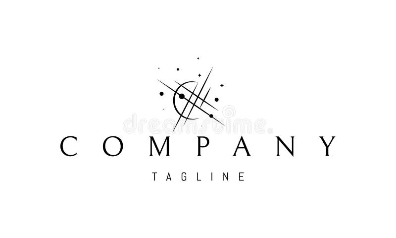 Vector Logo on Which an Abstract Image of Geometric Shapes in the Form ...