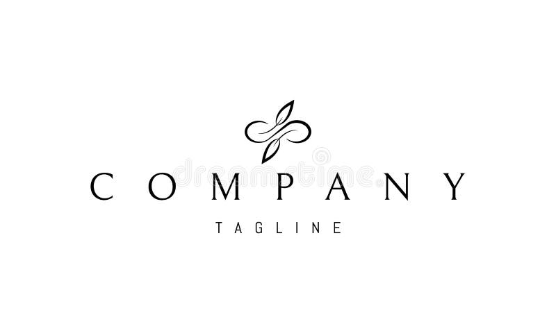 Vector Logo on Which an Abstract Image of the Infinity Sign with Two ...