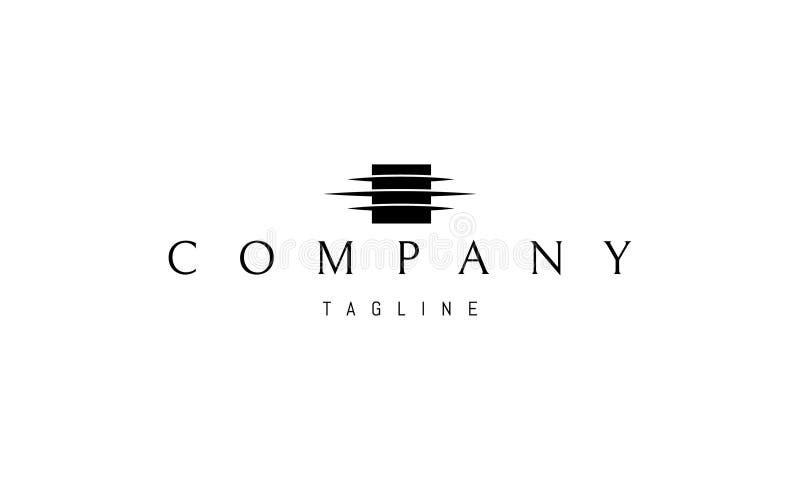 Vector Logo on Which an Abstract Image of a Processor with Three Sharp ...