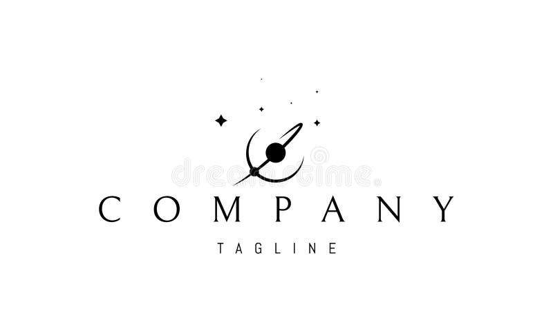 Vector Logo on Which an Abstract Image of a Vinyl Record in the Form of ...