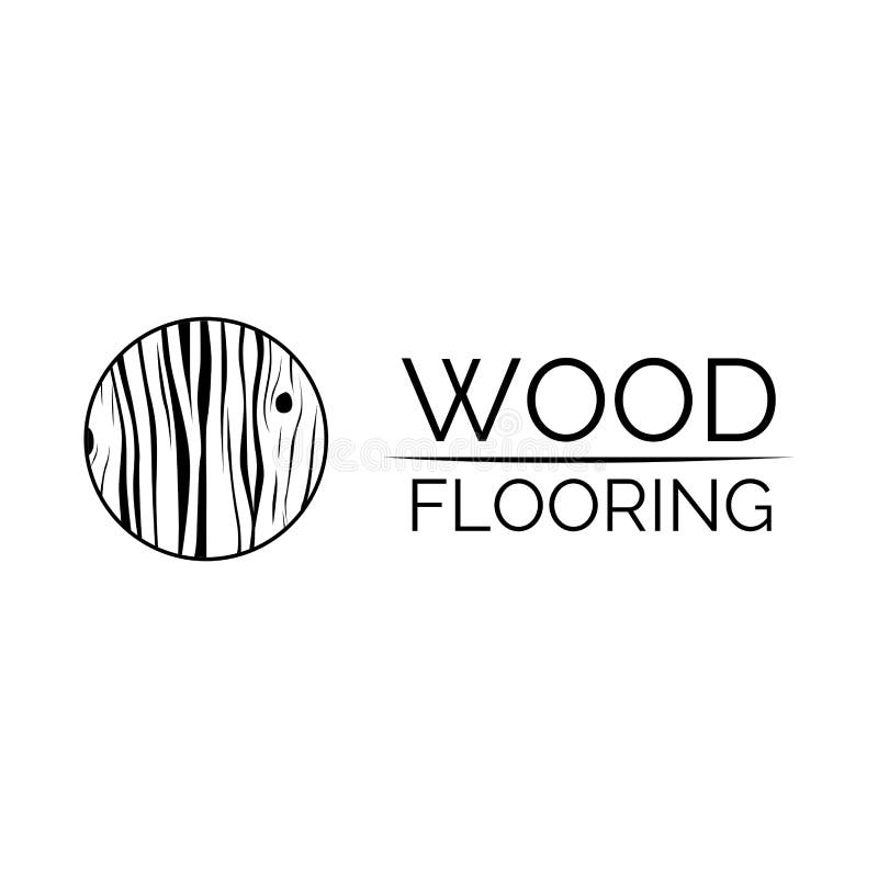 Vector Logo of Wooden Floors and Coverings Stock Illustration ...