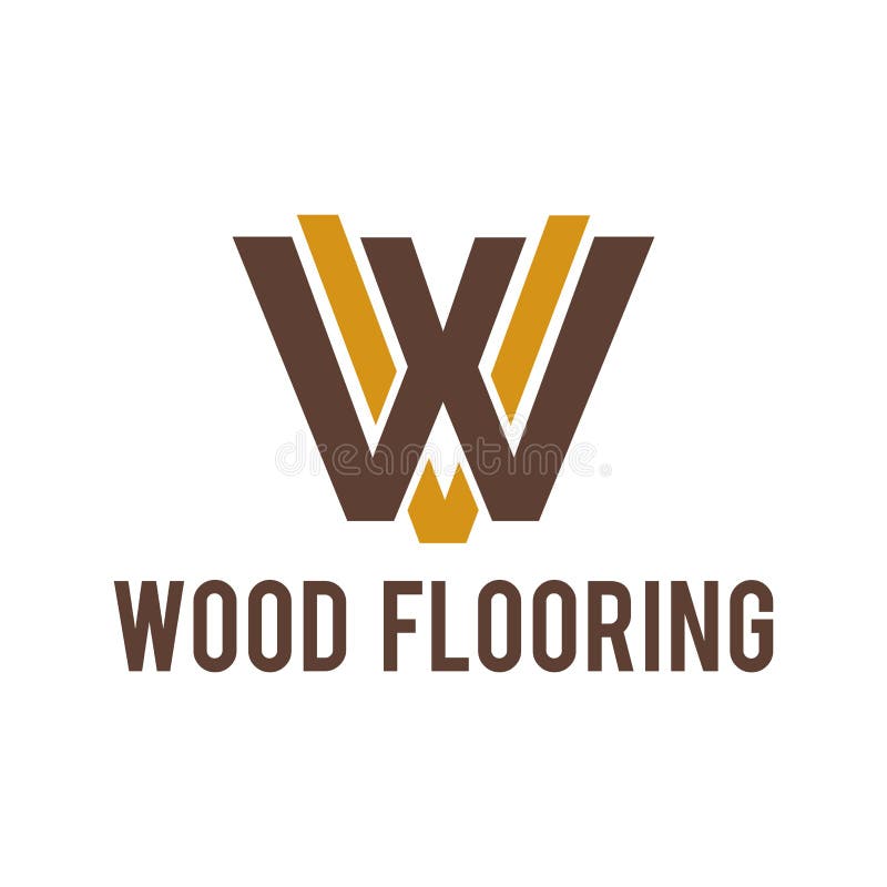 Vector Logo of Wooden Floors and Coverings Stock Illustration ...