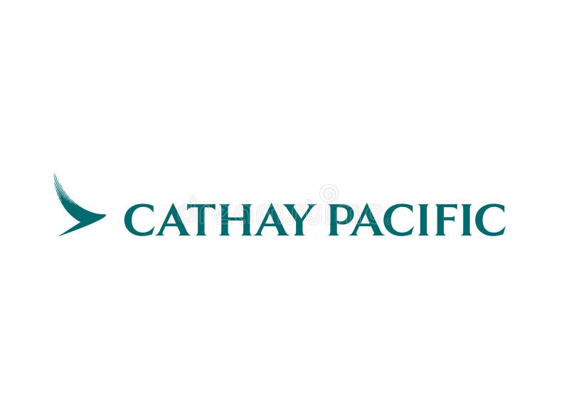 Cathay Pacific Logo stock illustration. Illustration of logo - 325844875