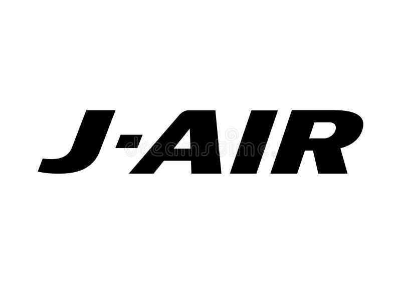 J-Air Logo stock illustration. Illustration of logos - 325829537