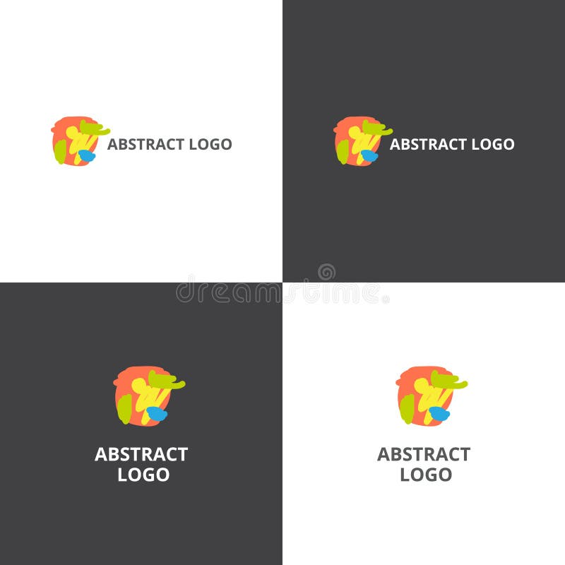 Vector Logotype Eps 10 in Abstract Style Stock Vector - Illustration of ...