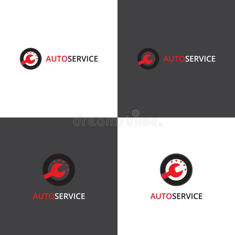 Vector Logotype Eps 10 Car Service Company Stock Vector - Illustration ...