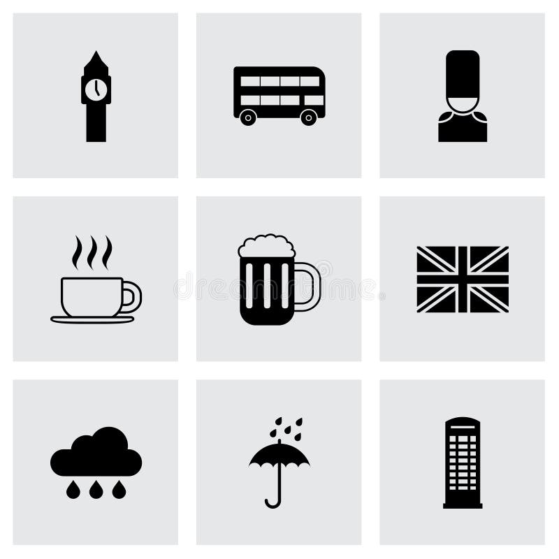 Vector london icon set stock vector. Illustration of graphic - 35922984
