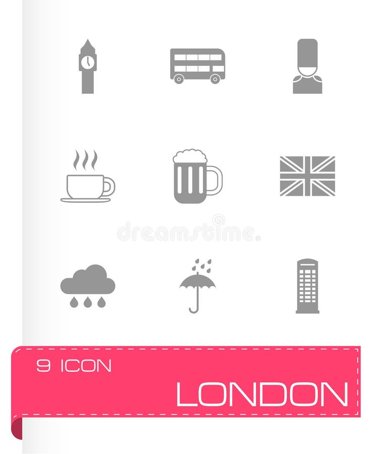 London icon stock vector. Illustration of theme, bigben - 71840569