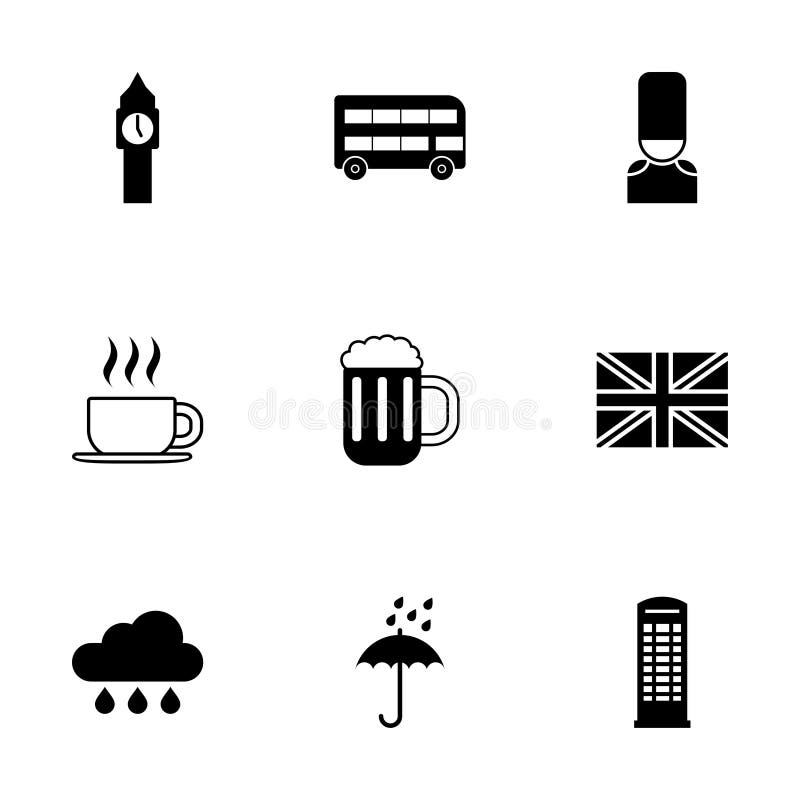 London icon stock vector. Illustration of theme, bigben - 71840569
