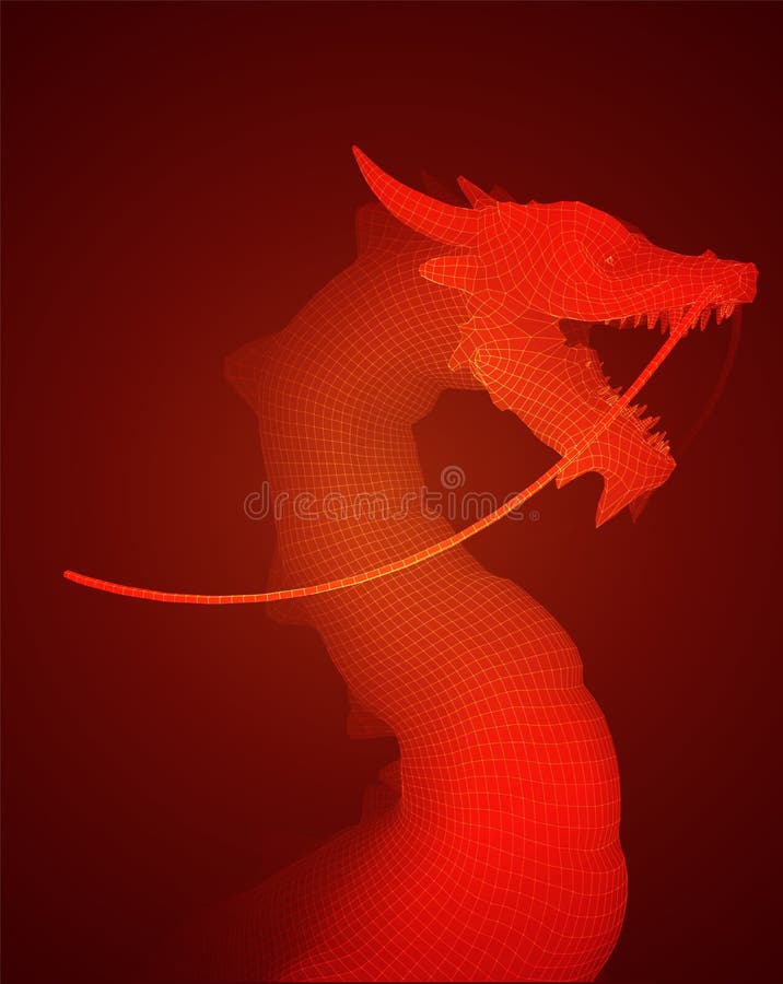 Polygon Dragon Stock Illustrations – 550 Polygon Dragon Stock ...