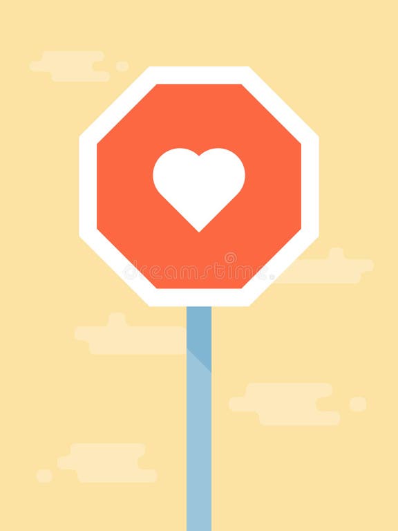 Vector love road sign stock vector. Illustration of sign - 48329669