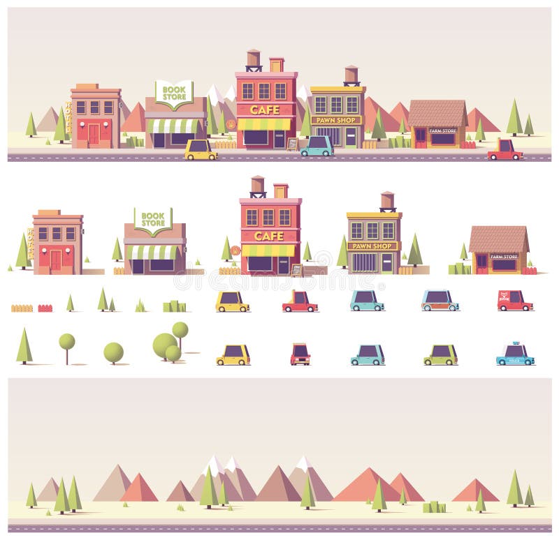 2d Buildings Stock Illustrations – 1,494 2d Buildings Stock ...