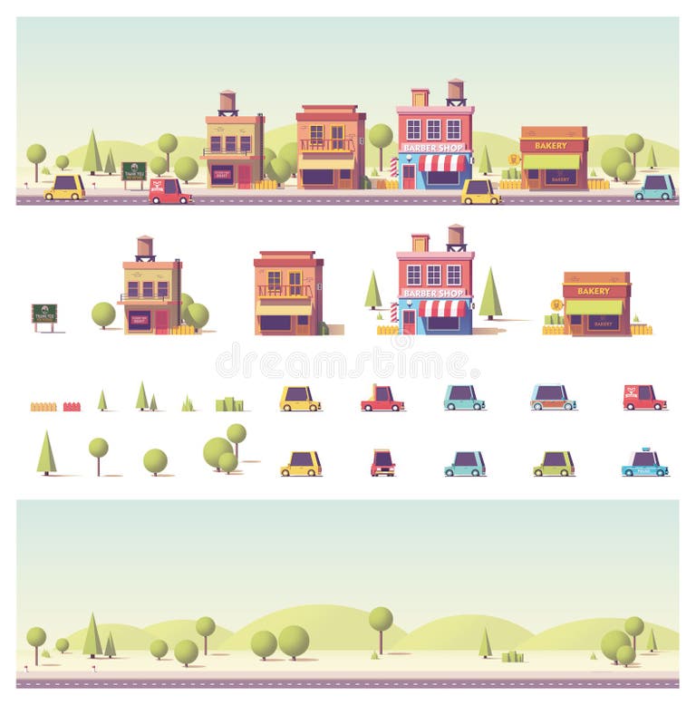 2d Buildings Stock Illustrations – 1,518 2d Buildings Stock ...