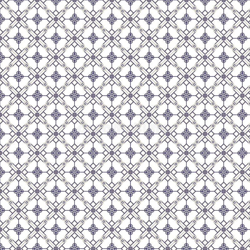 Vector Luxury Seamless Cloth Design Gold Patterns. Stock Vector ...