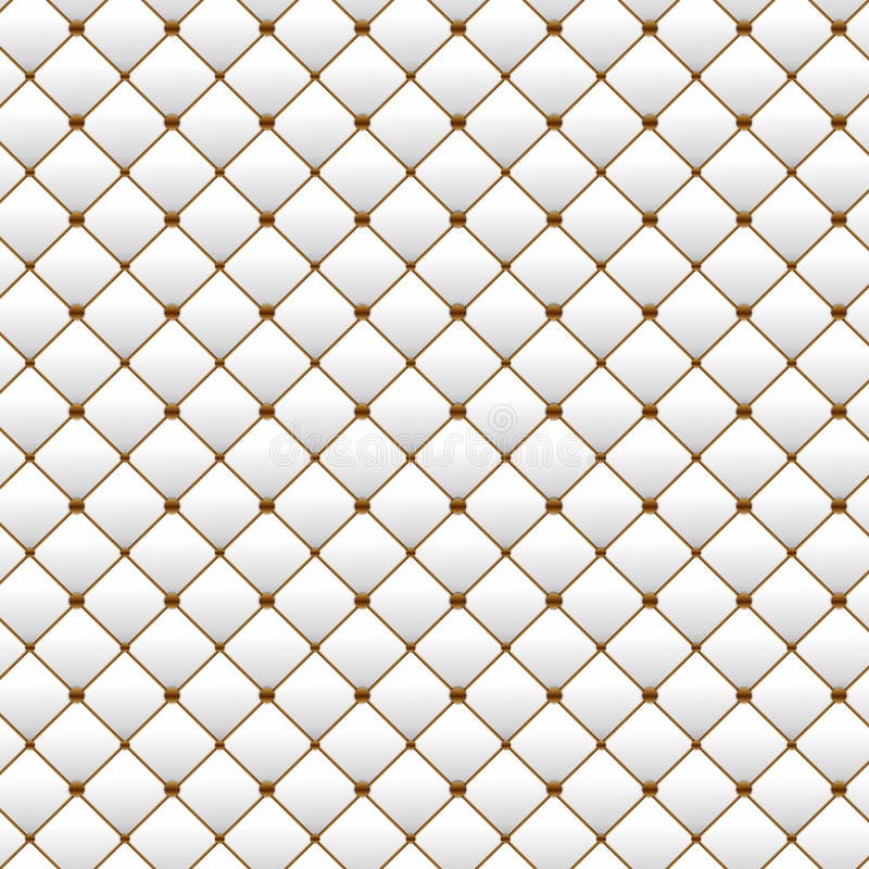 Vector Luxury Seamless Pattern. 3D Effect Bulging Shap Stock Vector ...