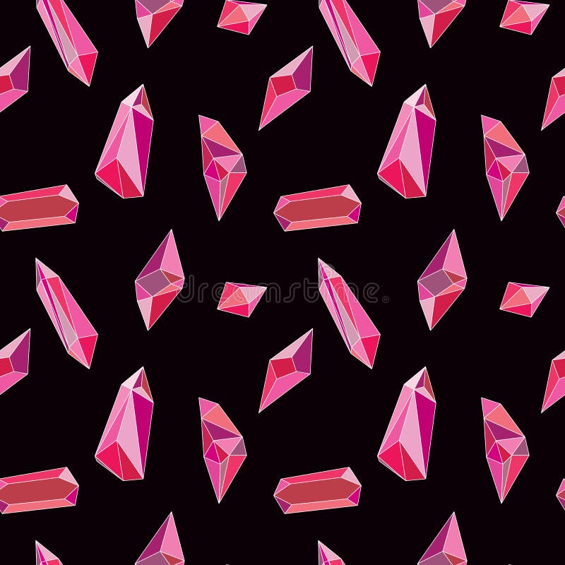 Vector Magenta, Red Occult Witch and Magic Repeat Seamless Pattern ...