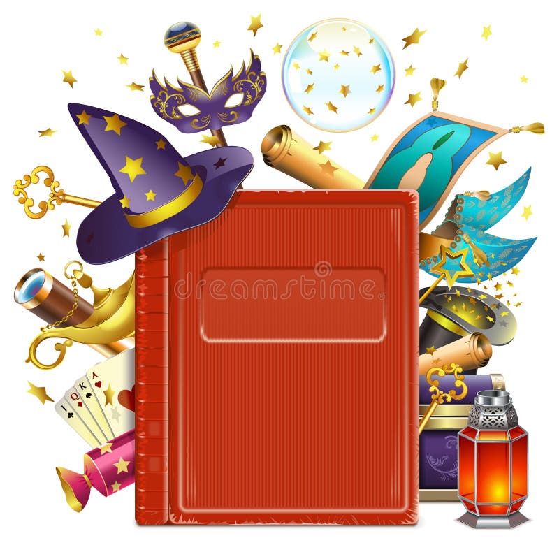 Magical Book Clip Art