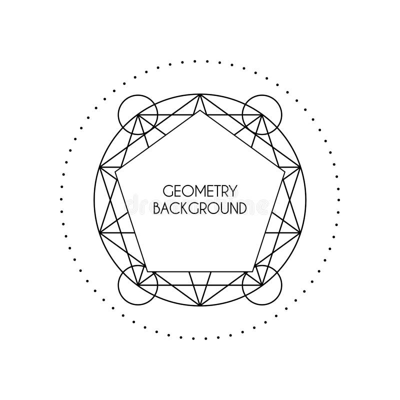 Vector Magic Geometry Background Stock Vector - Illustration of ancient ...