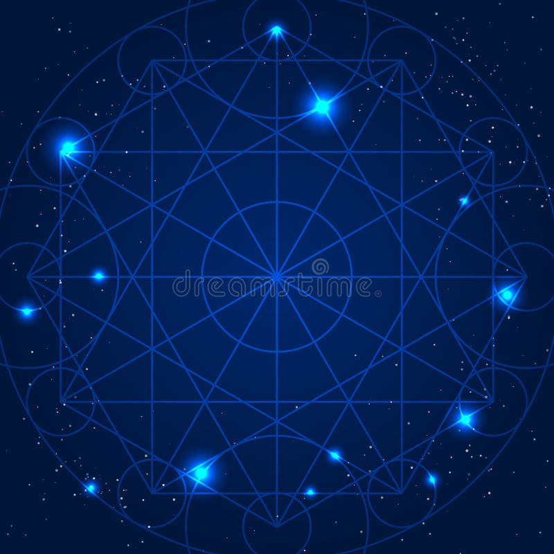 Vector Magic Geometry Signs Stock Vector - Illustration of navigation ...